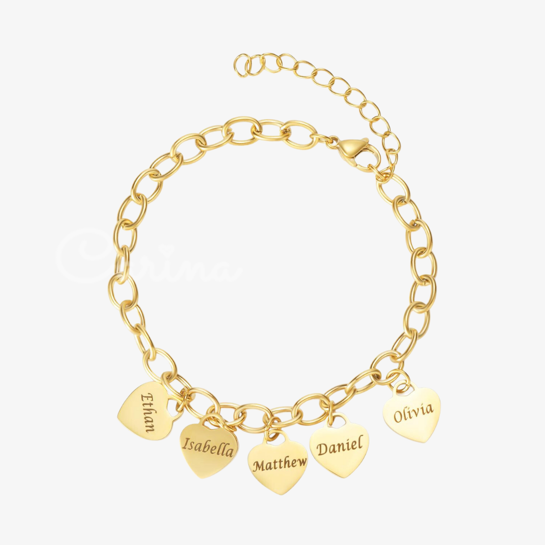 Personalized Family Name Bracelet | CARINA – Carina